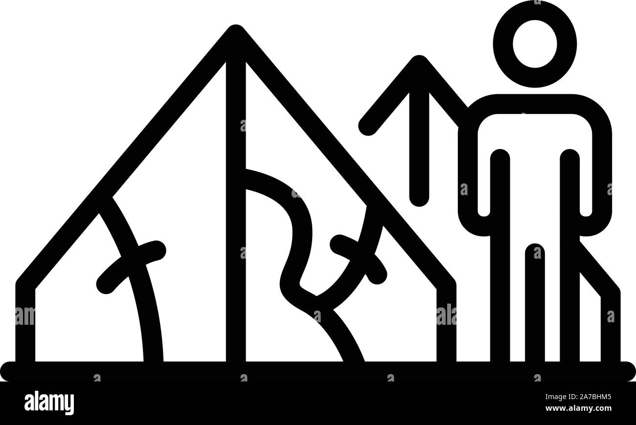 Fire refugee camp Stock Vector Images - Alamy