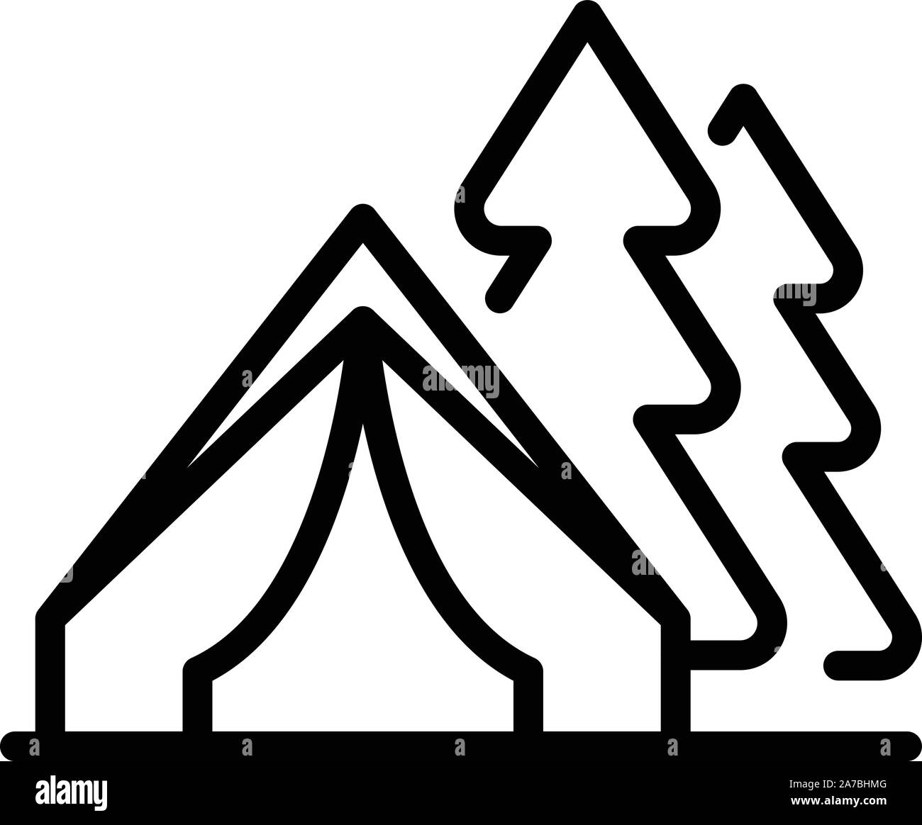 Summer camping tent thin Black and White Stock Photos & Images - Alamy