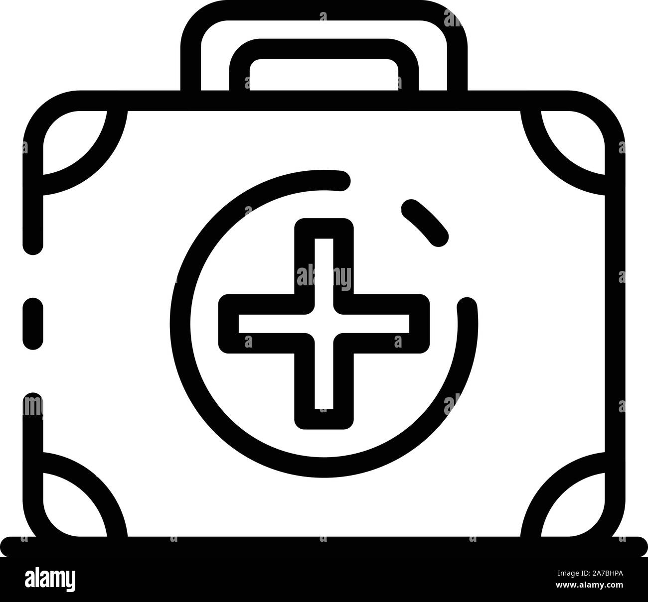 First aid kit icon, outline style Stock Vector Image & Art - Alamy