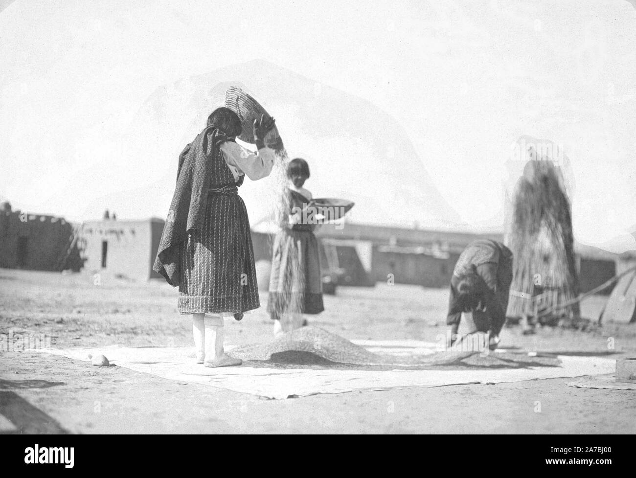 Tewa native american indians Black and White Stock Photos & Images - Alamy