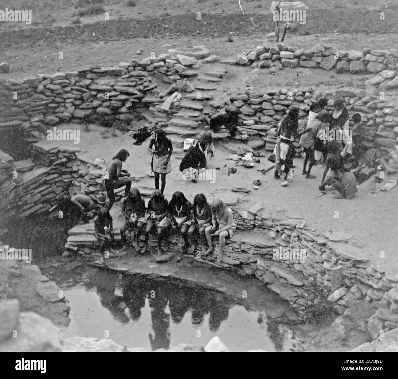 Hopi indian Black and White Stock Photos & Images - Alamy