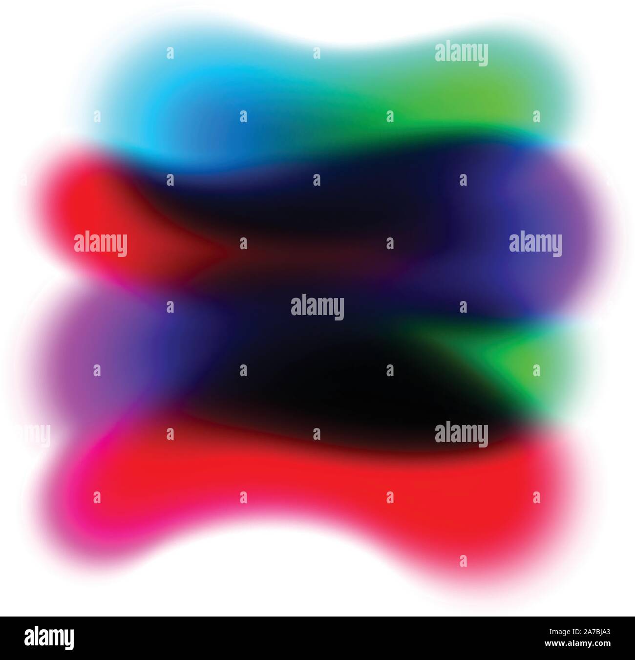 Abstract colorful blurry lines background with color overlays Stock ...