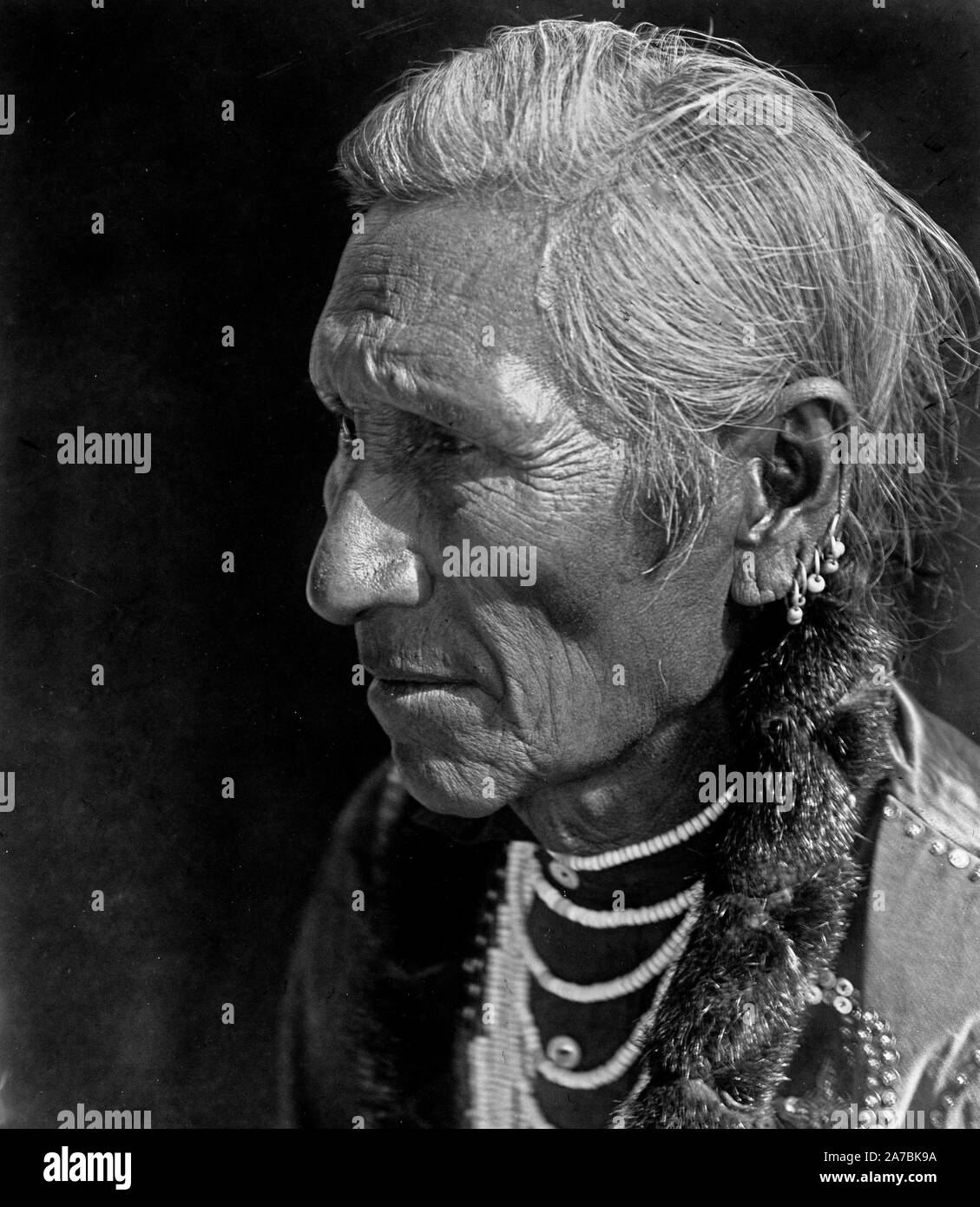 Edward S. Curits Native American Indians - Photograph shows Flathead ...