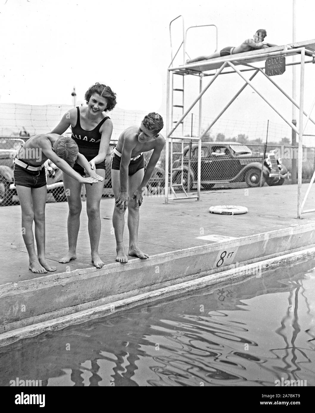 Early 1900s swimming pool hi-res stock photography and images - Alamy