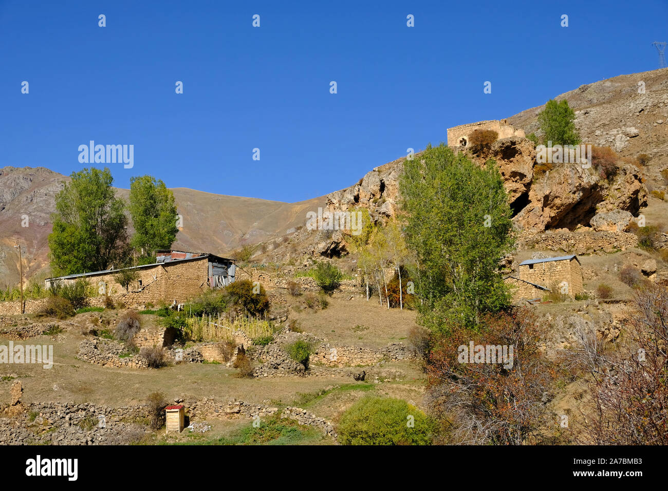 The Kromni (Krom) valley was once an important settlement; it was also ...