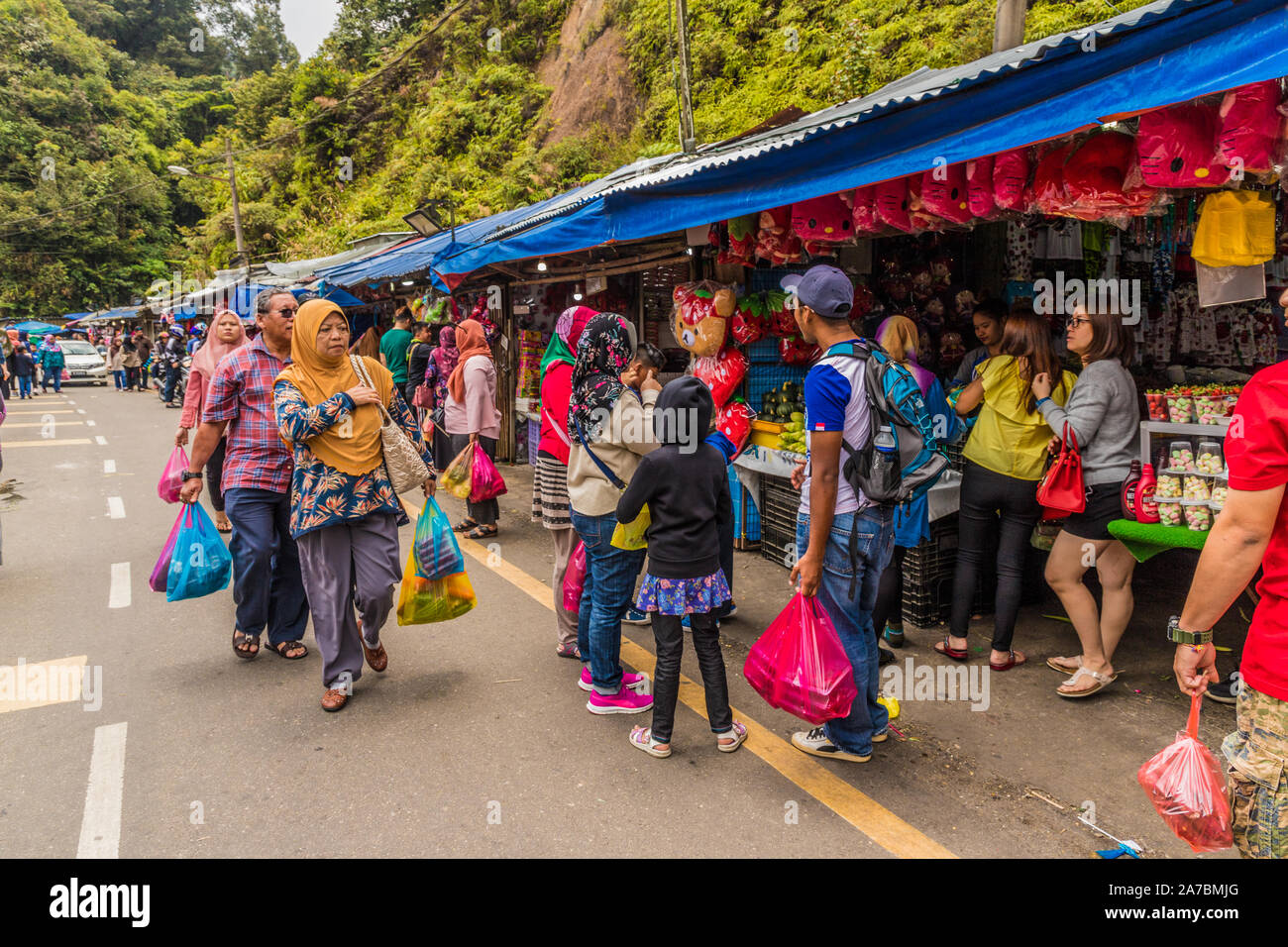 The Kea Farm Market in Cameron Highlands Stock Photo - Alamy