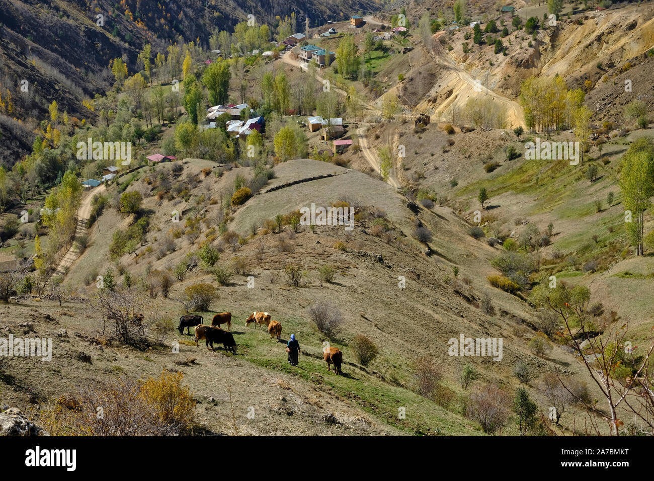 The Kromni (Krom) valley was once an important settlement; it was also ...