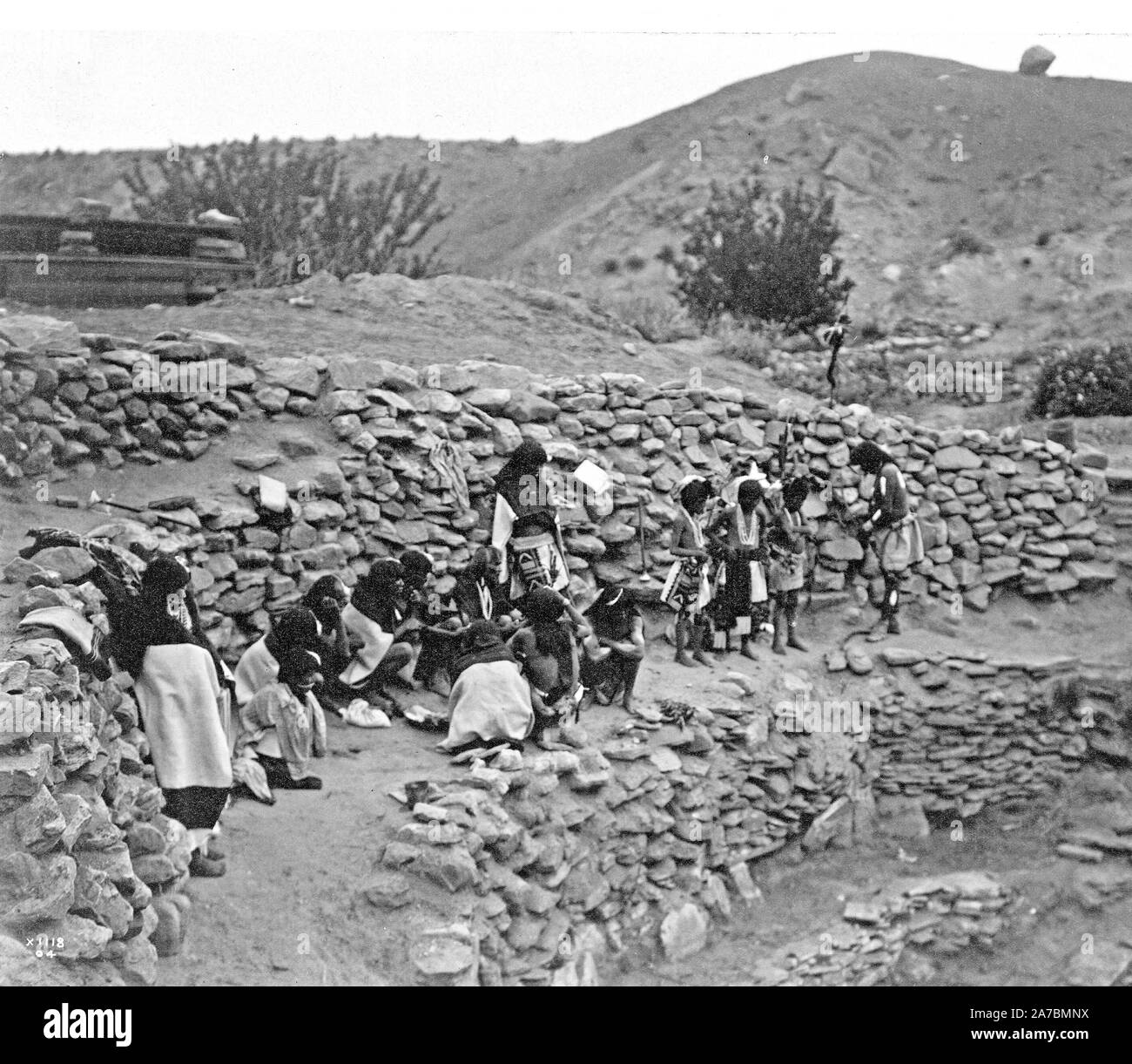 Indian flute dancers Black and White Stock Photos & Images - Alamy