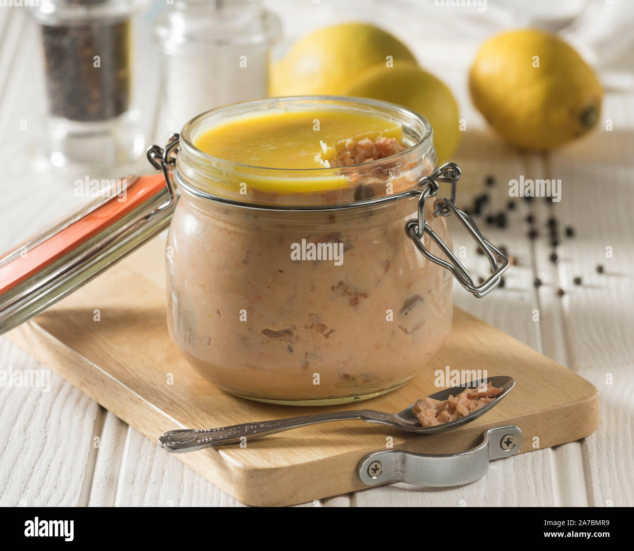 Salmon rillettes hi-res stock photography and images - Alamy