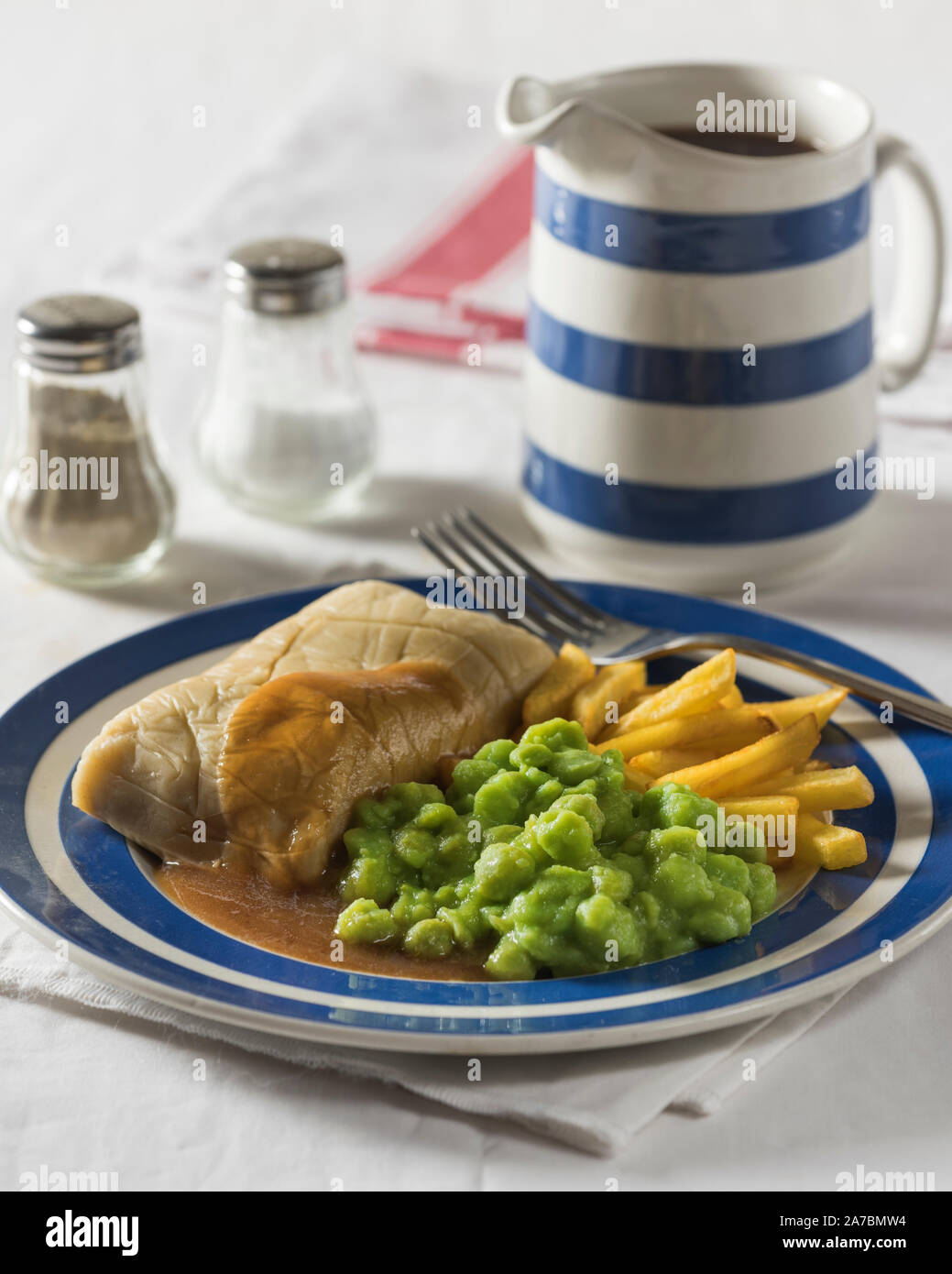 Rag pudding. Traditional meat dish Lancashire. Regional food UK Stock ...