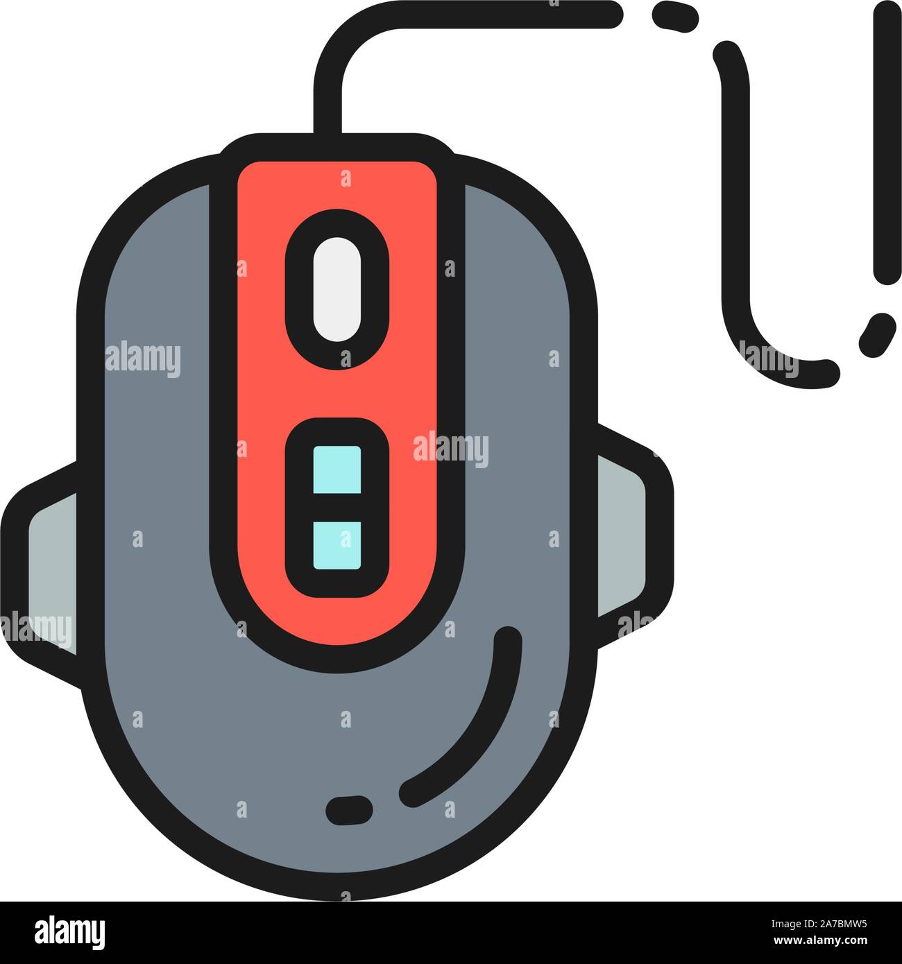 Gaming mouse Stock Vector Images - Alamy