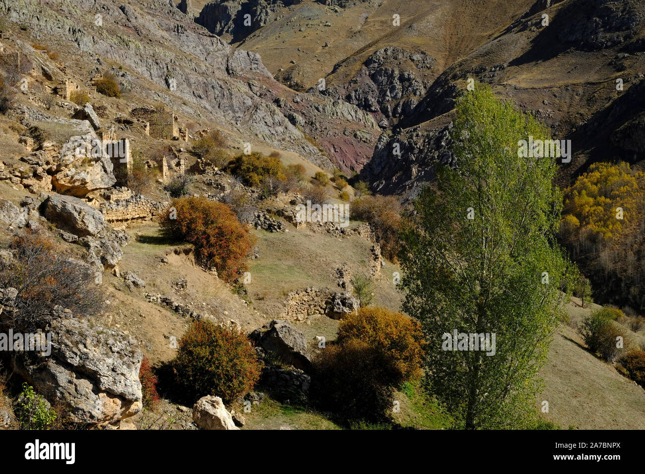 The Kromni (Krom) valley was once an important settlement; it was also ...