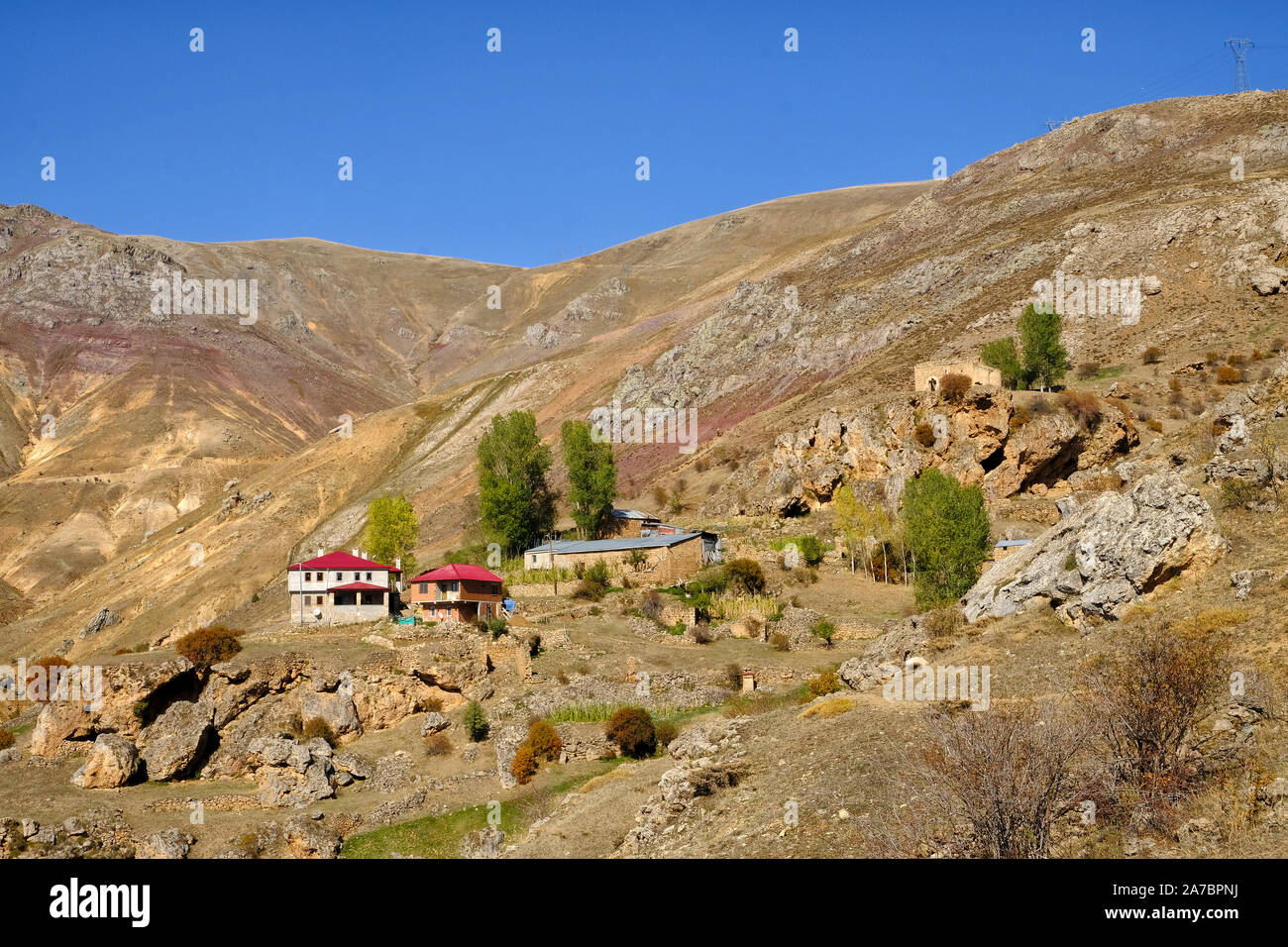 The Kromni (Krom) valley was once an important settlement; it was also ...