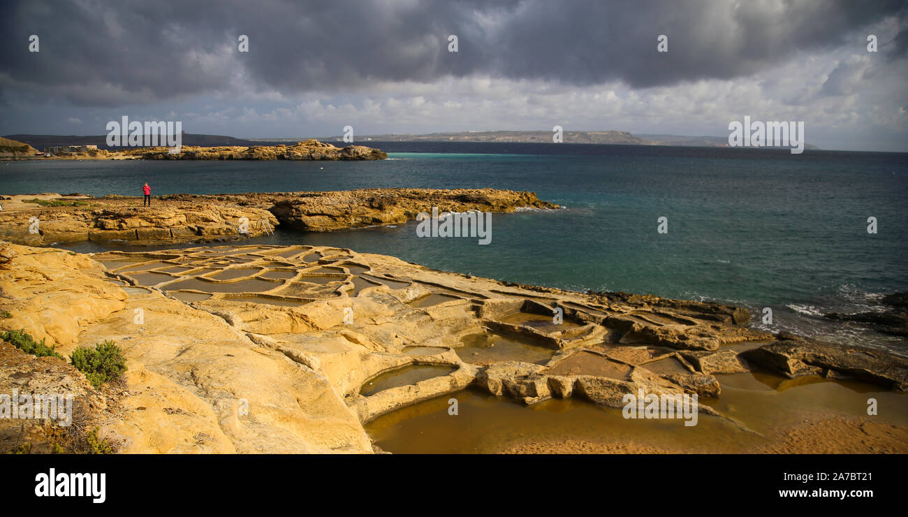 Salt pools hi-res stock photography and images - Alamy
