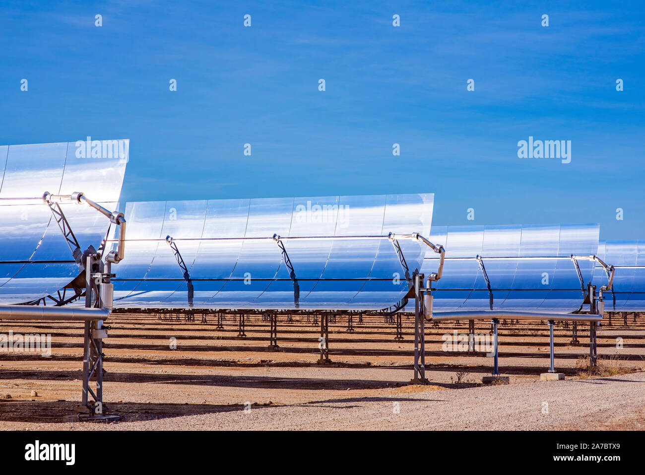Solar cells or solar module or solar panels in solar power plant turn ...