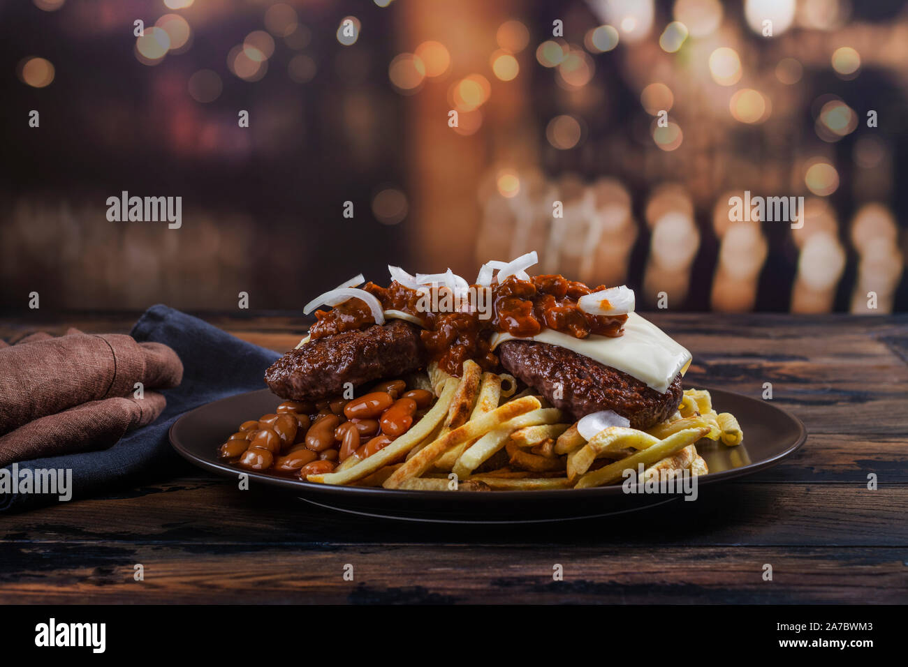 Garbage fries hi-res stock photography and images - Alamy