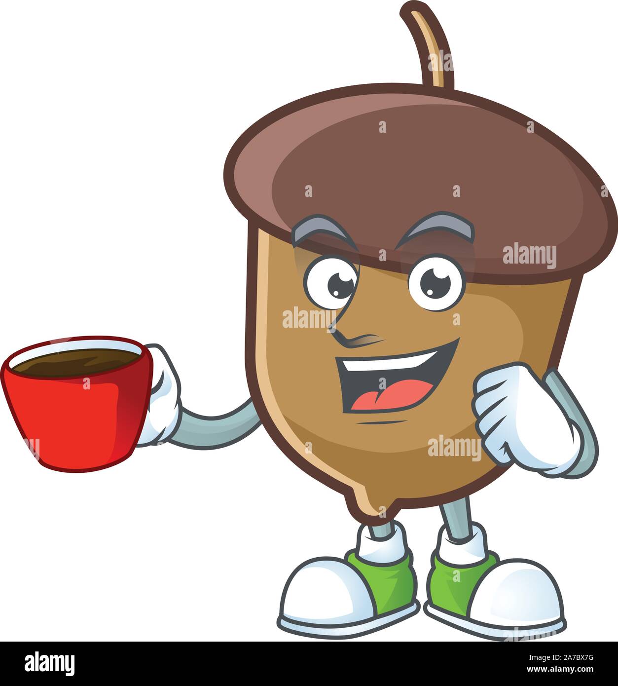 Oak milk Stock Vector Images - Alamy