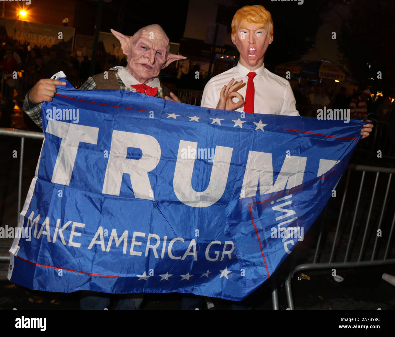 New york halloween parade president hi-res stock photography and images ...
