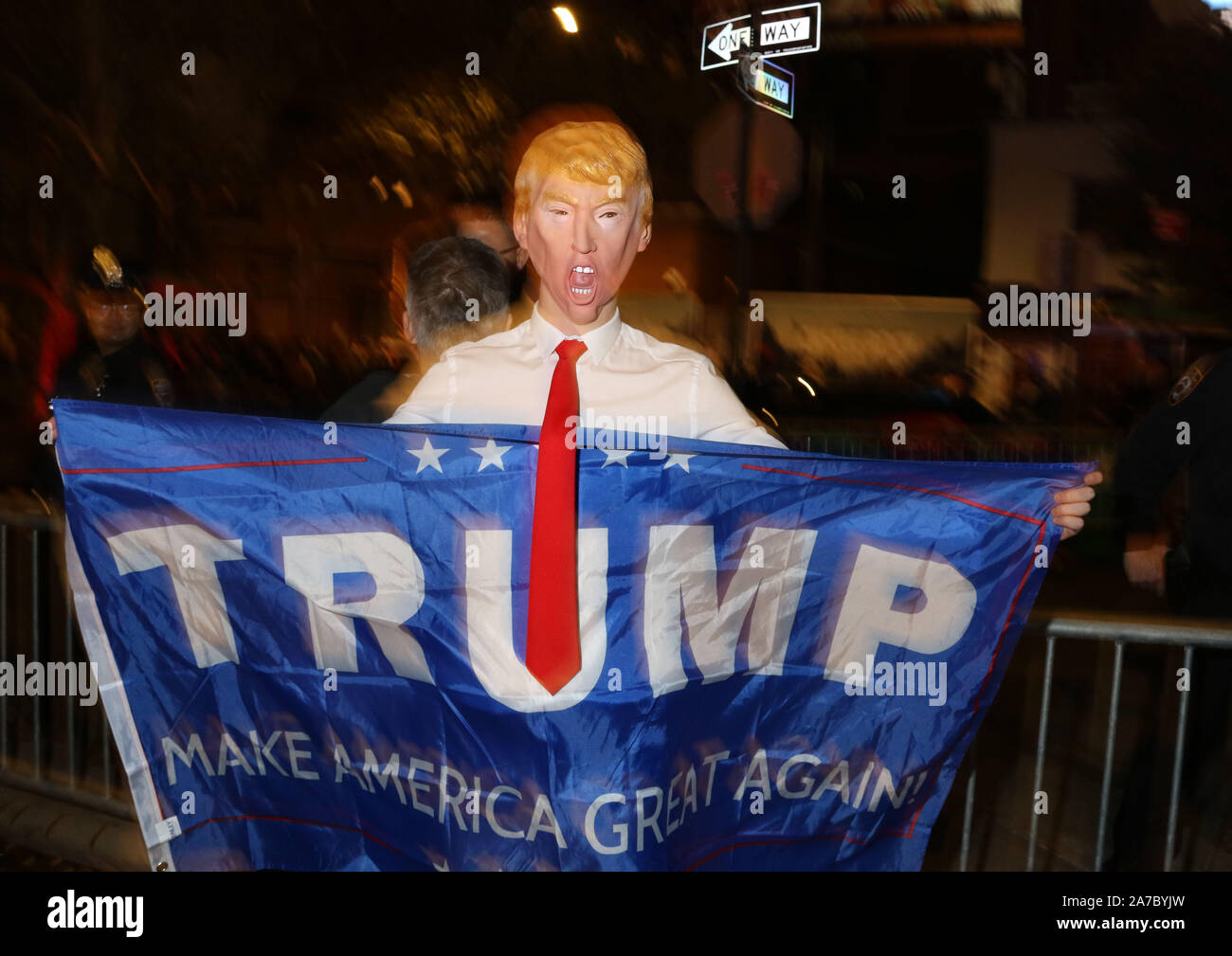 New york halloween parade president hi-res stock photography and images ...