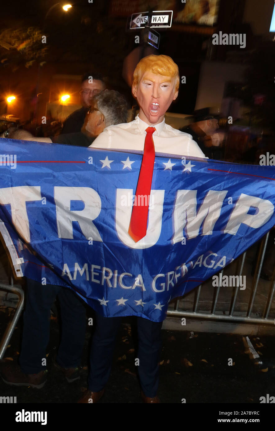 New york halloween parade president hi-res stock photography and images ...