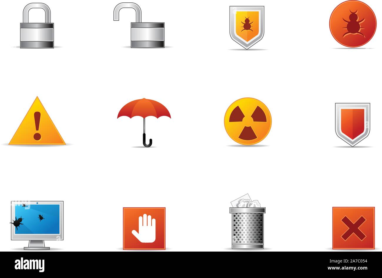 Biohazard symbol computer illustration symbol Cut Out Stock Images ...