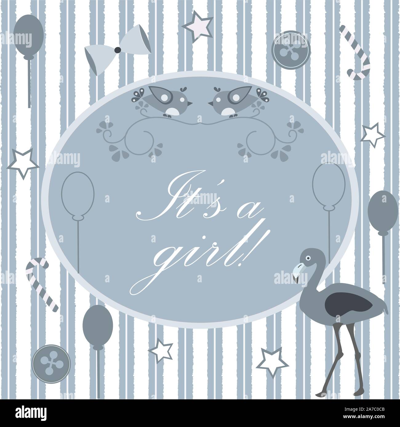 Girlish print design Cut Out Stock Images & Pictures - Alamy