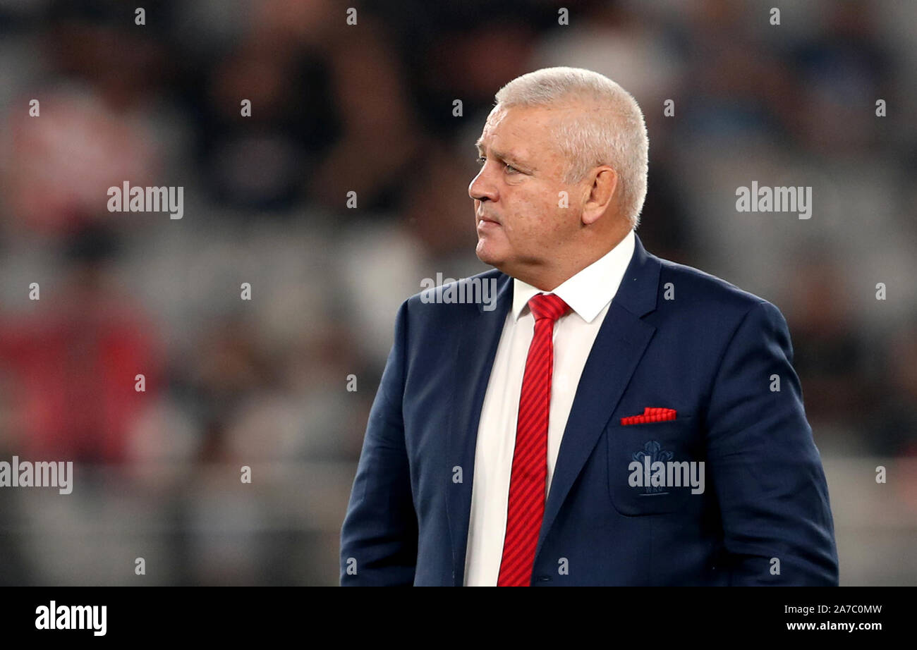 Wales Head Coach Warren Gatland ahead of the 2019 Rugby World Cup ...