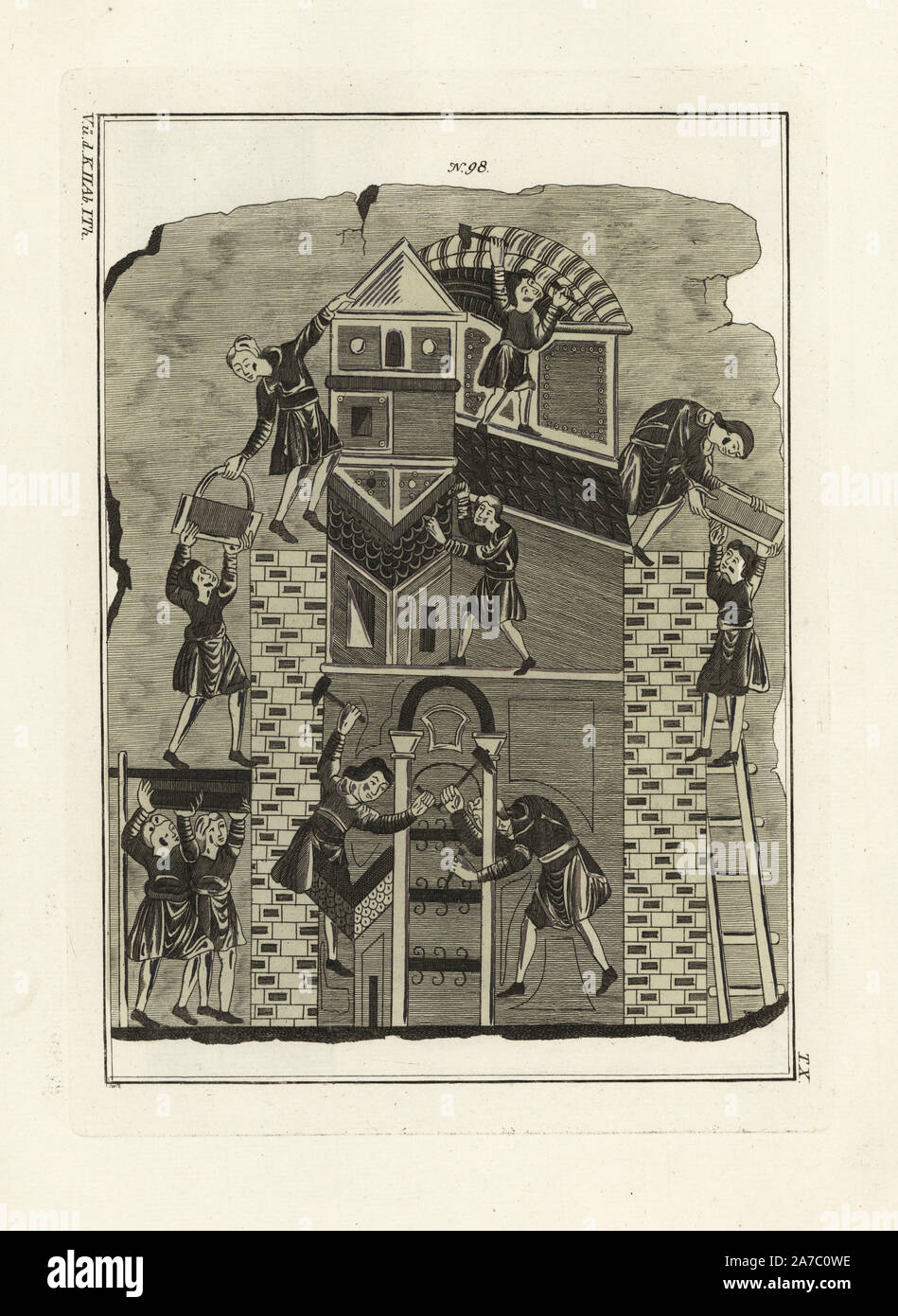 Anglo saxon builders hi-res stock photography and images - Alamy