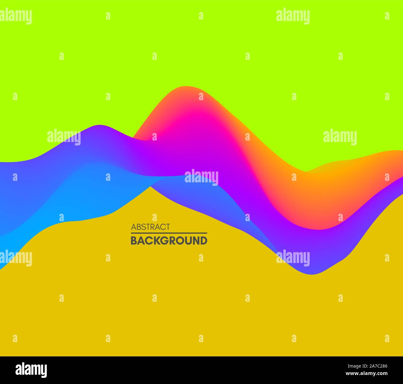 Colorful abstract background. Dynamic effect. Futuristic technology ...