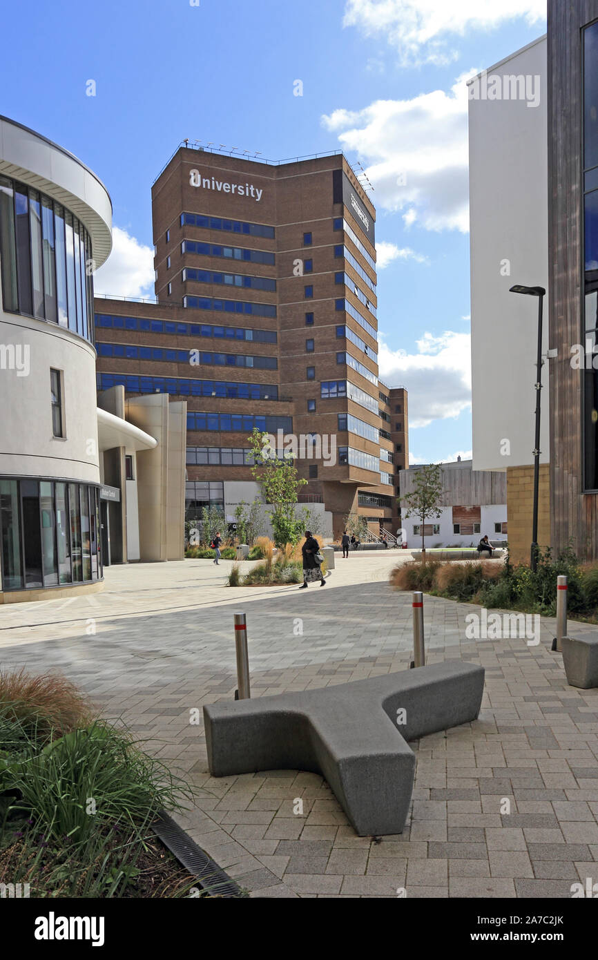 University of Huddersfield buildings Stock Photo - Alamy