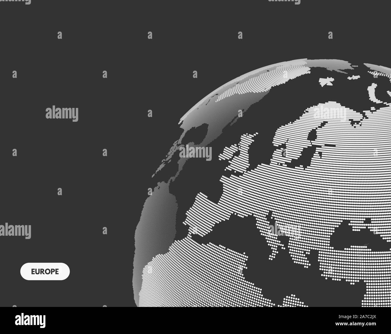 Planet earth europe Stock Vector Images - Alamy