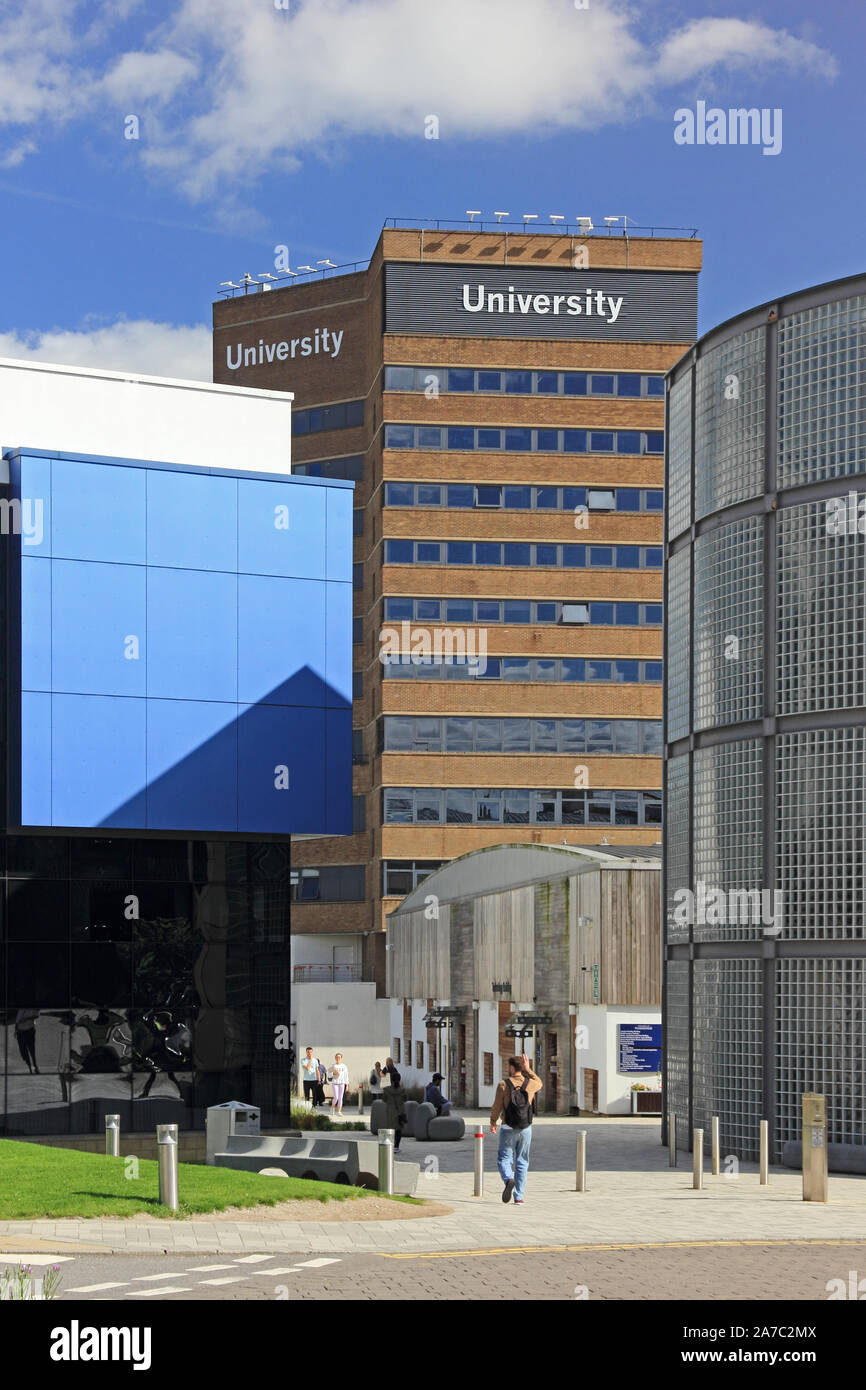 University of Huddersfield buildings Stock Photo - Alamy