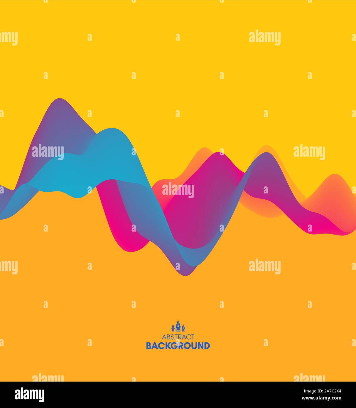 Colorful abstract background. Dynamic effect. Futuristic technology ...