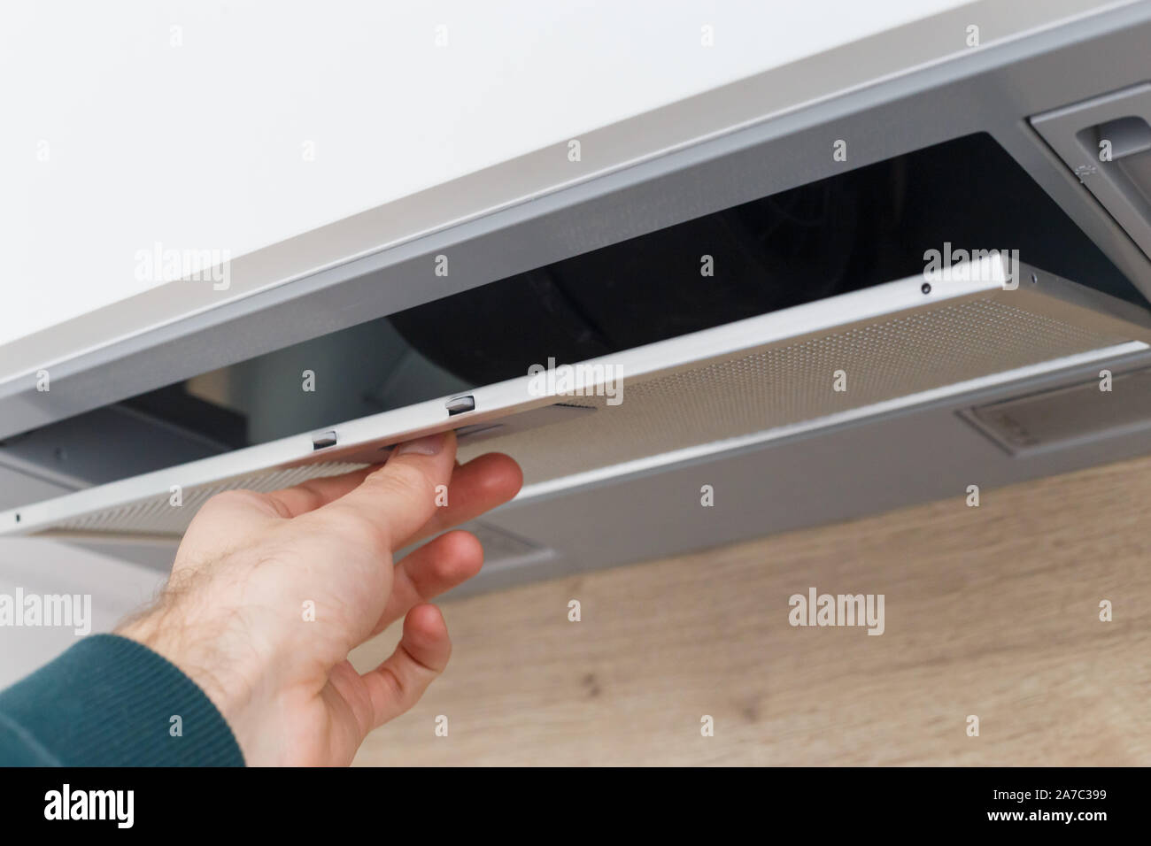 Cooker hood filter hi-res stock photography and images - Alamy