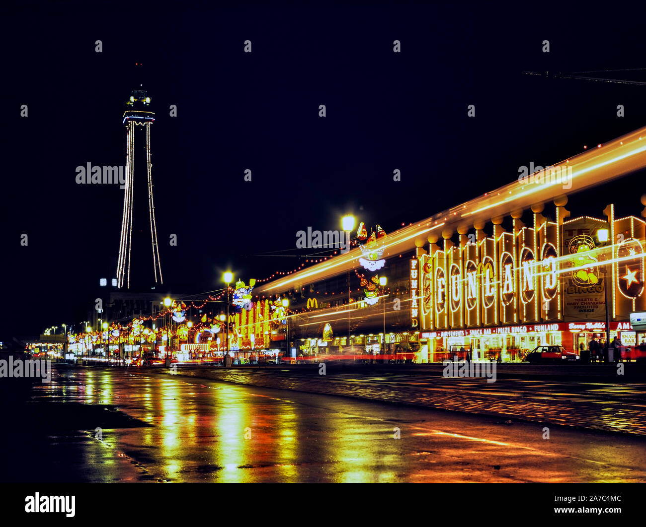 Landscape photograph of blackpool tower hi-res stock photography and ...