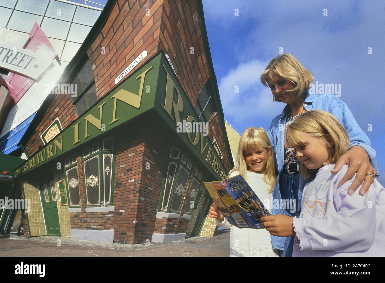 Replica of The Rovers Return Inn, Coronation Street-themed attraction ...