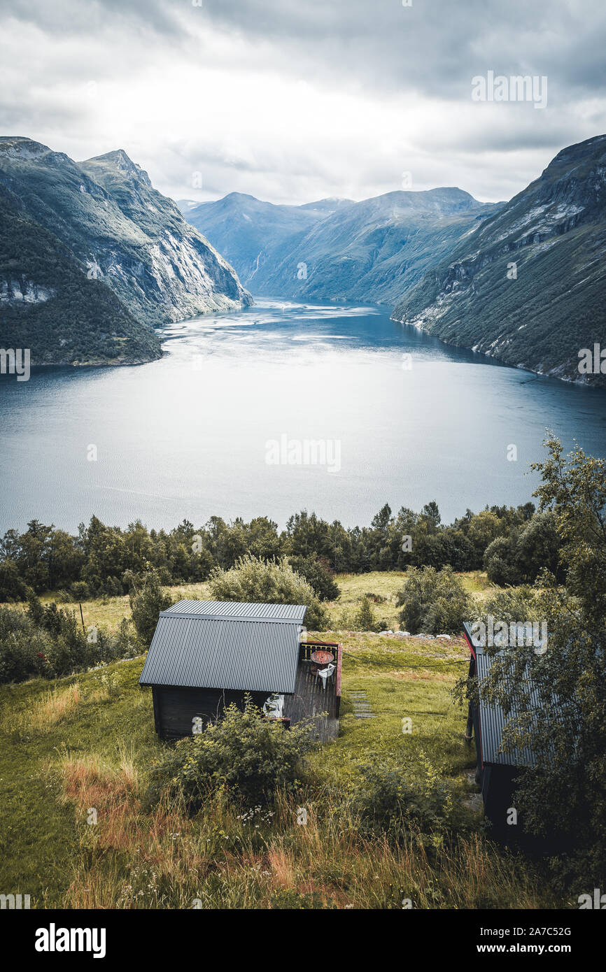 Viewpoint geiranger hi-res stock photography and images - Alamy