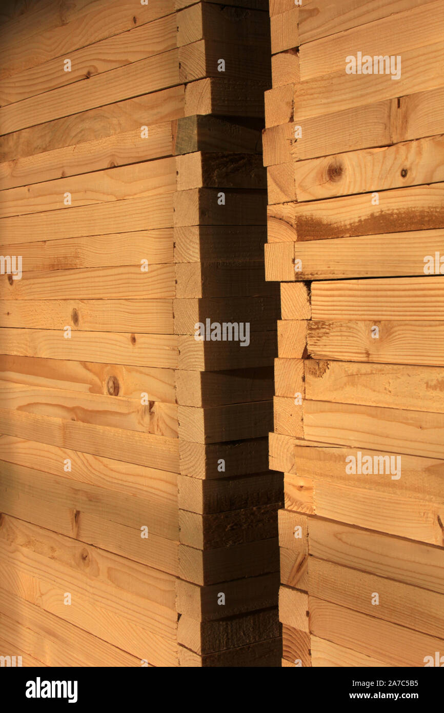 wooden door manufacturing Stock Photo - Alamy