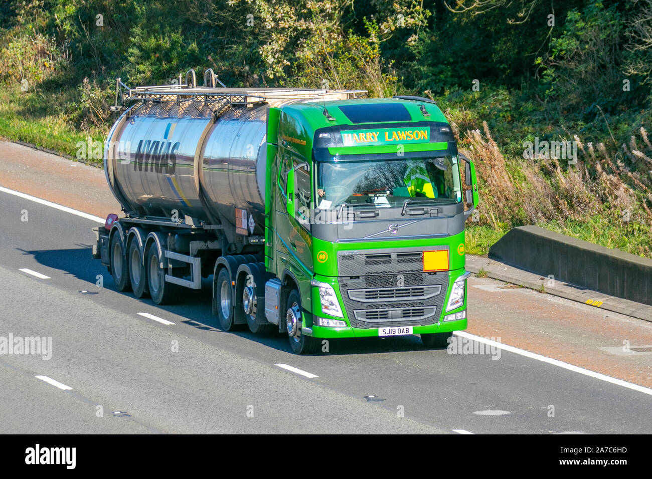 Harry Lawson Ltd, Broughty Ferry; Haulage delivery trucks, NYNAS tanker ...