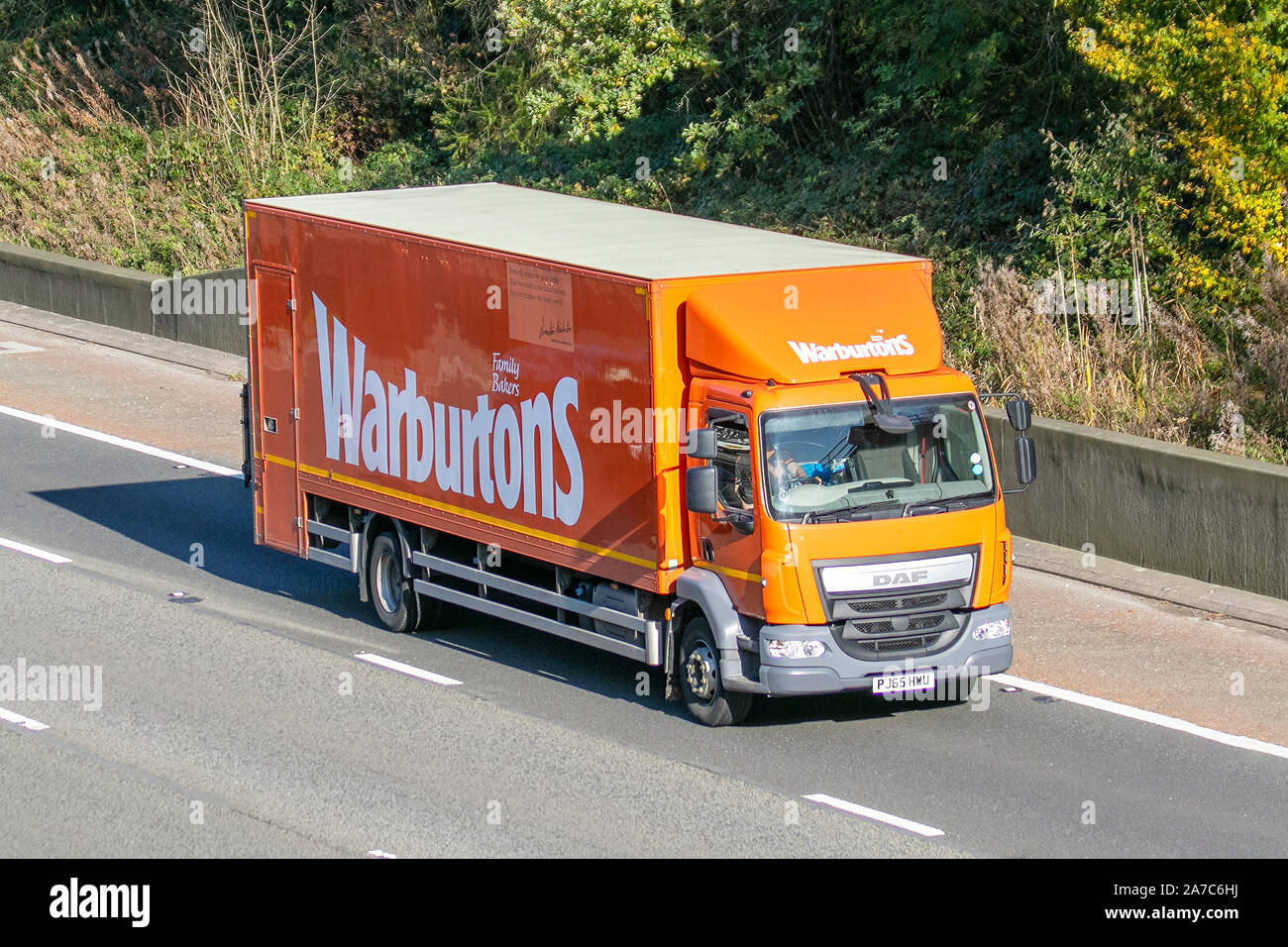 Delivery lorry warburtons hi-res stock photography and images - Alamy
