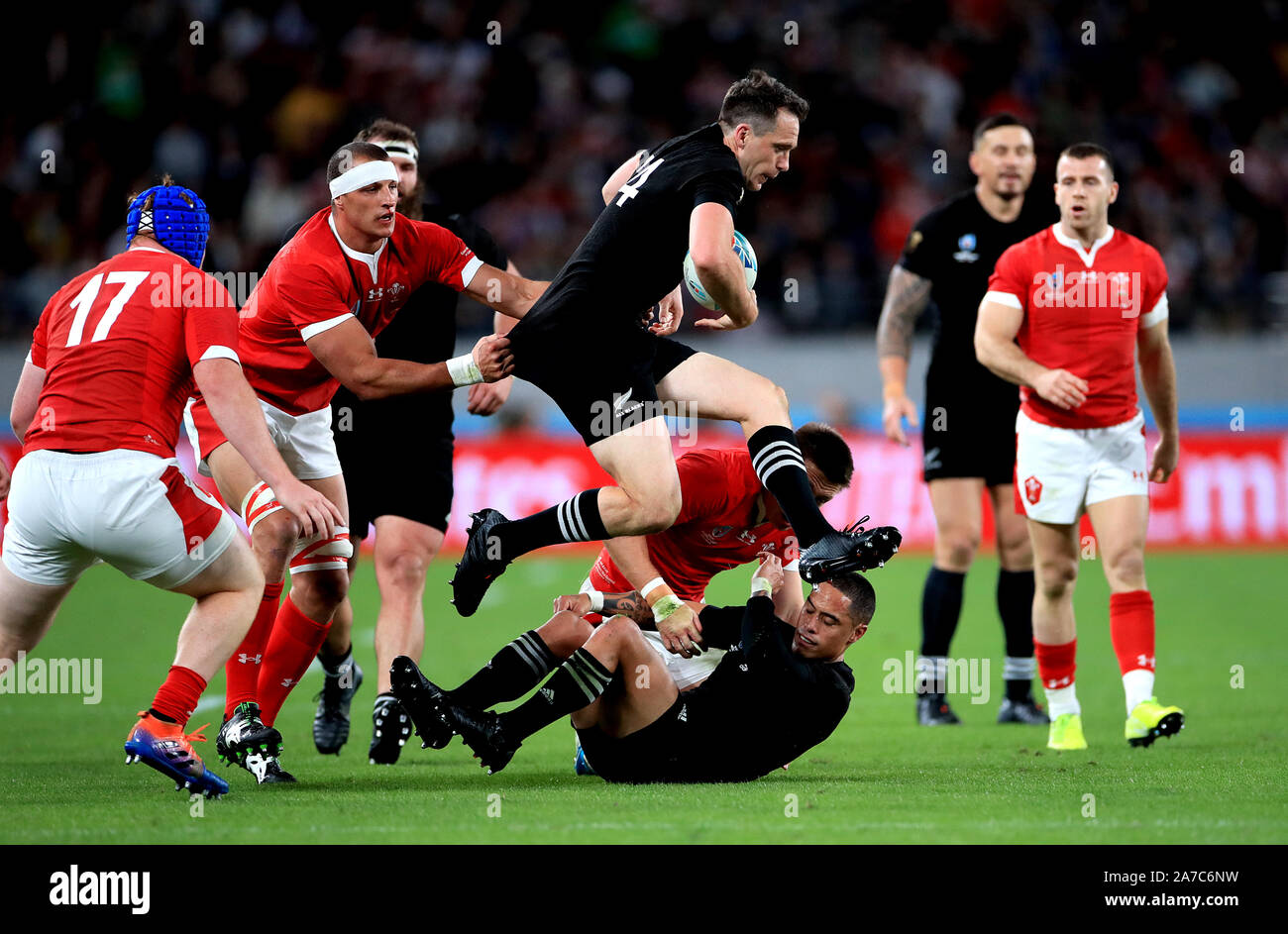 New Zealand's Ben Smith in action during the 2019 Rugby World Cup ...