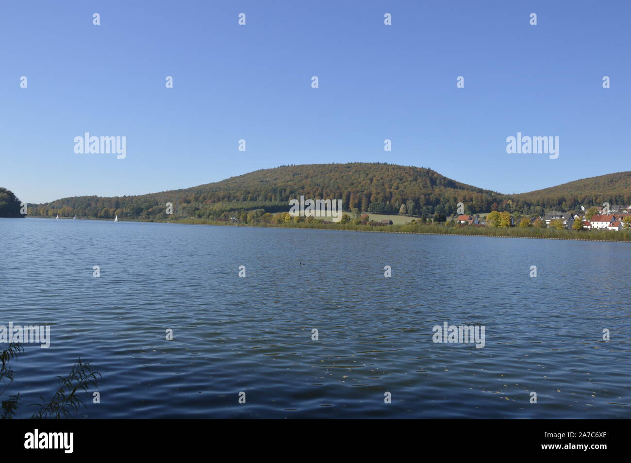 Lake Schieder in Schieder-Schwalenberg, Germany Stock Photo - Alamy