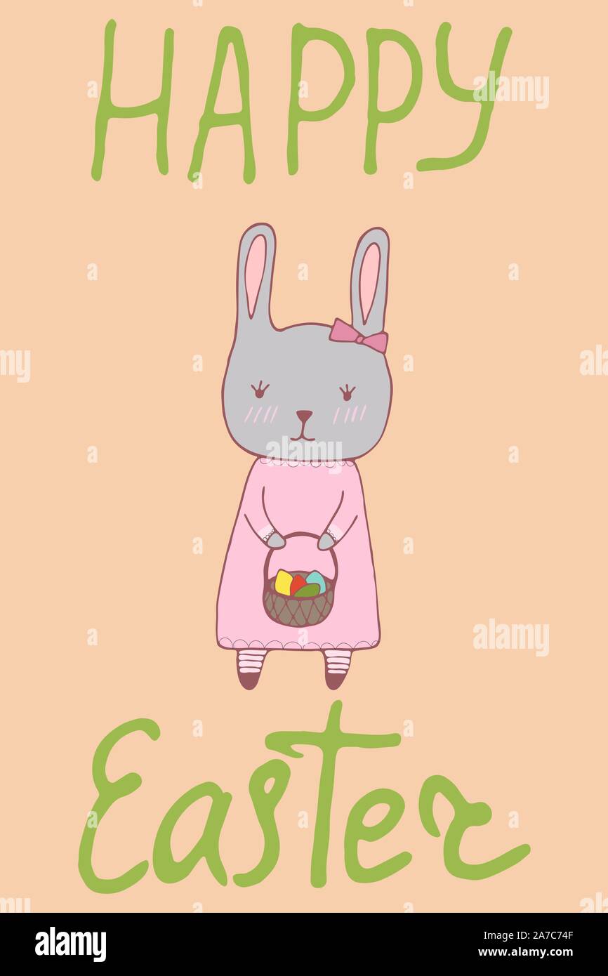 Easter banny Stock Vector Images - Alamy