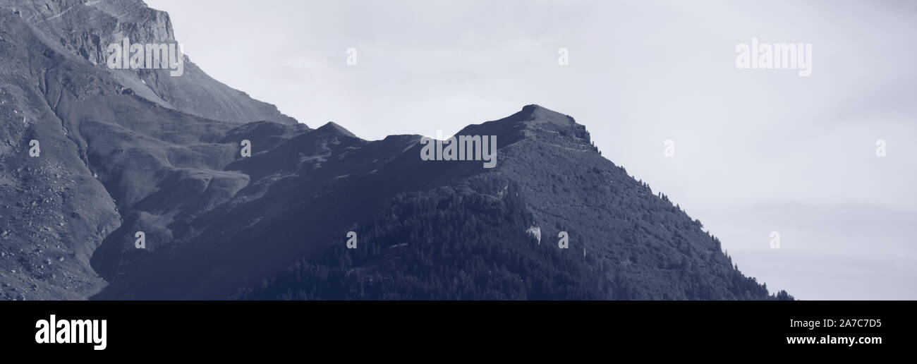 alpine scenery with mountain slope detail Stock Photo - Alamy