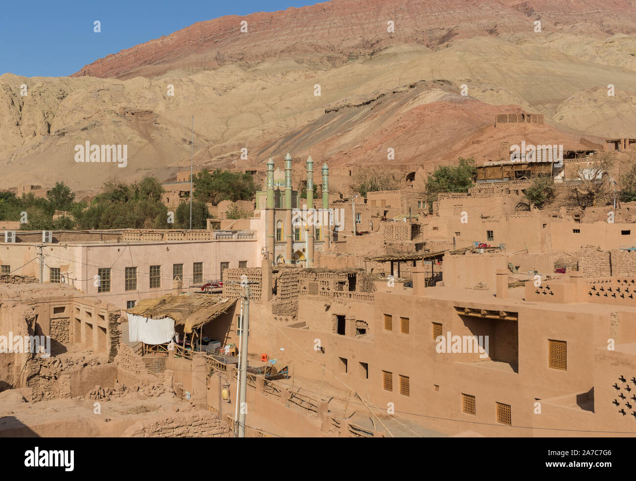 located along the Tuyugou Valley, and part of the Turpan Depression ...