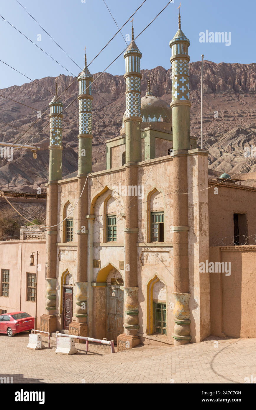 located along the Tuyugou Valley, and part of the Turpan Depression ...