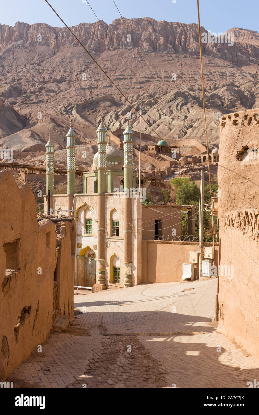 located along the Tuyugou Valley, and part of the Turpan Depression ...