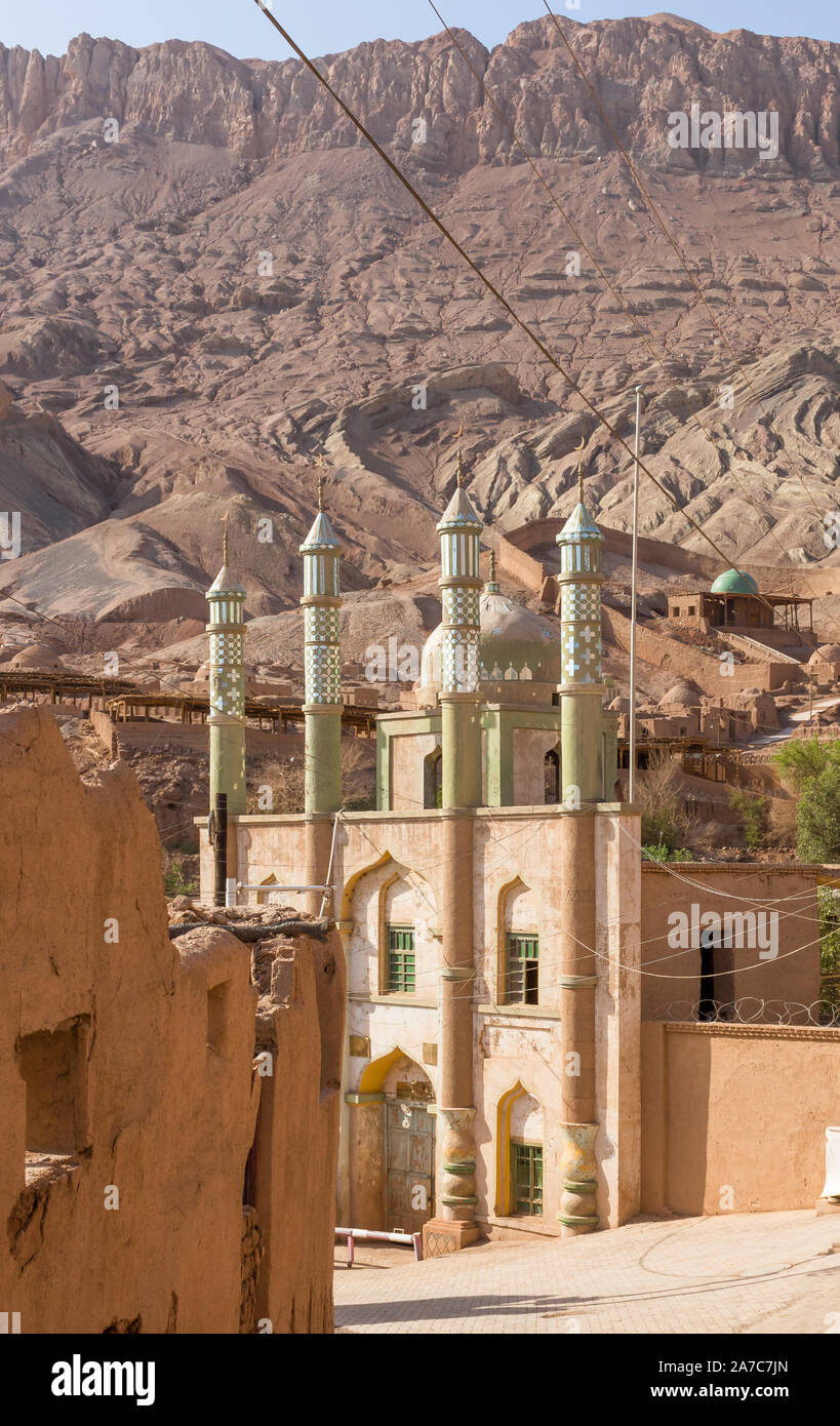 located along the Tuyugou Valley, and part of the Turpan Depression ...