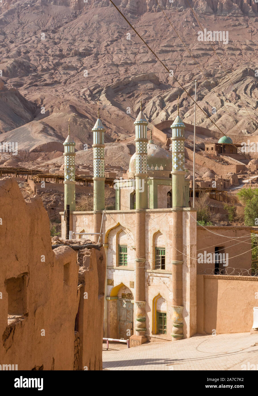 located along the Tuyugou Valley, and part of the Turpan Depression ...
