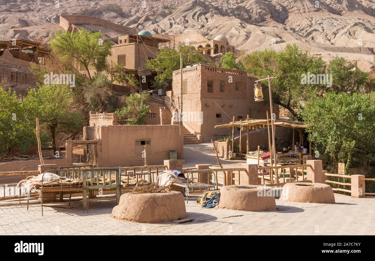 located along the Tuyugou Valley, and part of the Turpan Depression ...